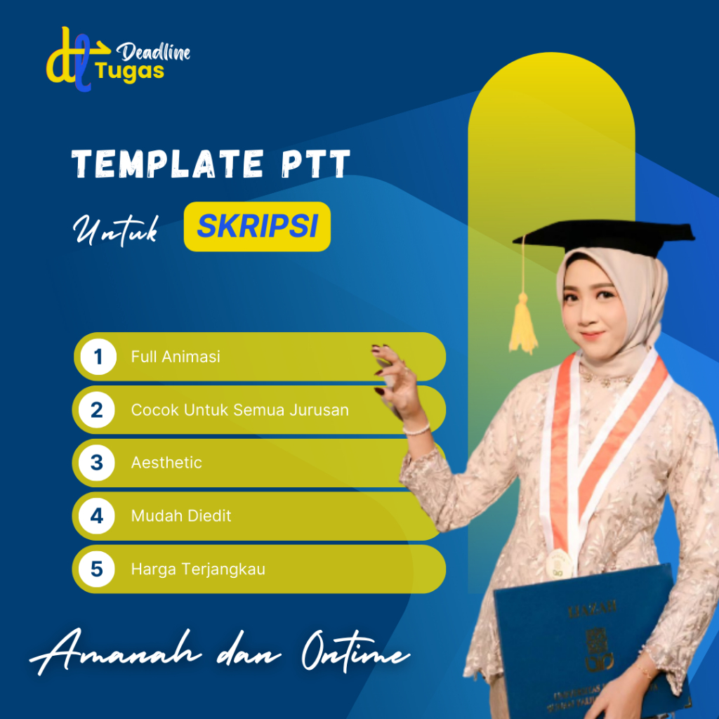 Jual Template PPT PowerPoint Sidang Skripsi | Shopee Indonesia