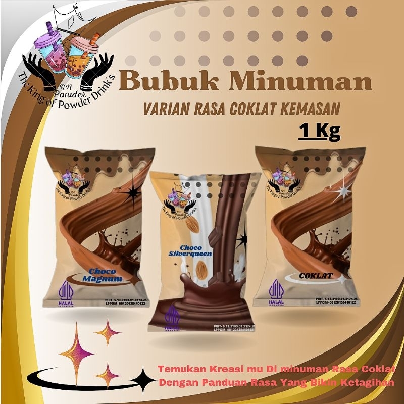 Jual Bubuk Minuman Rasa Coklat Bubuk Minuman 1kg Minuman Coklat Serbuk ...