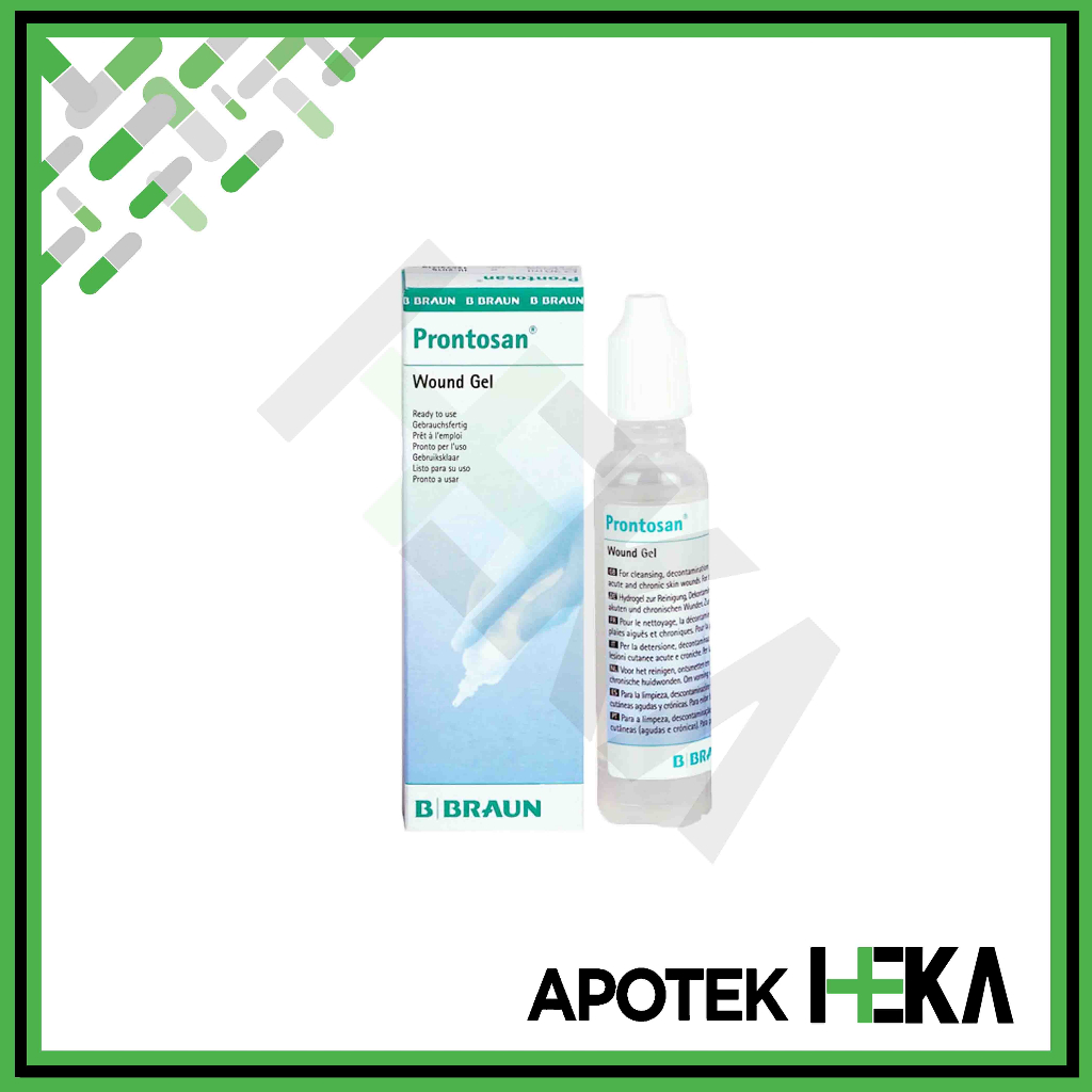 Jual Prontosan Wound Gel 30 ml BBraun - Gel Luka Diabet Luka Bakar ...