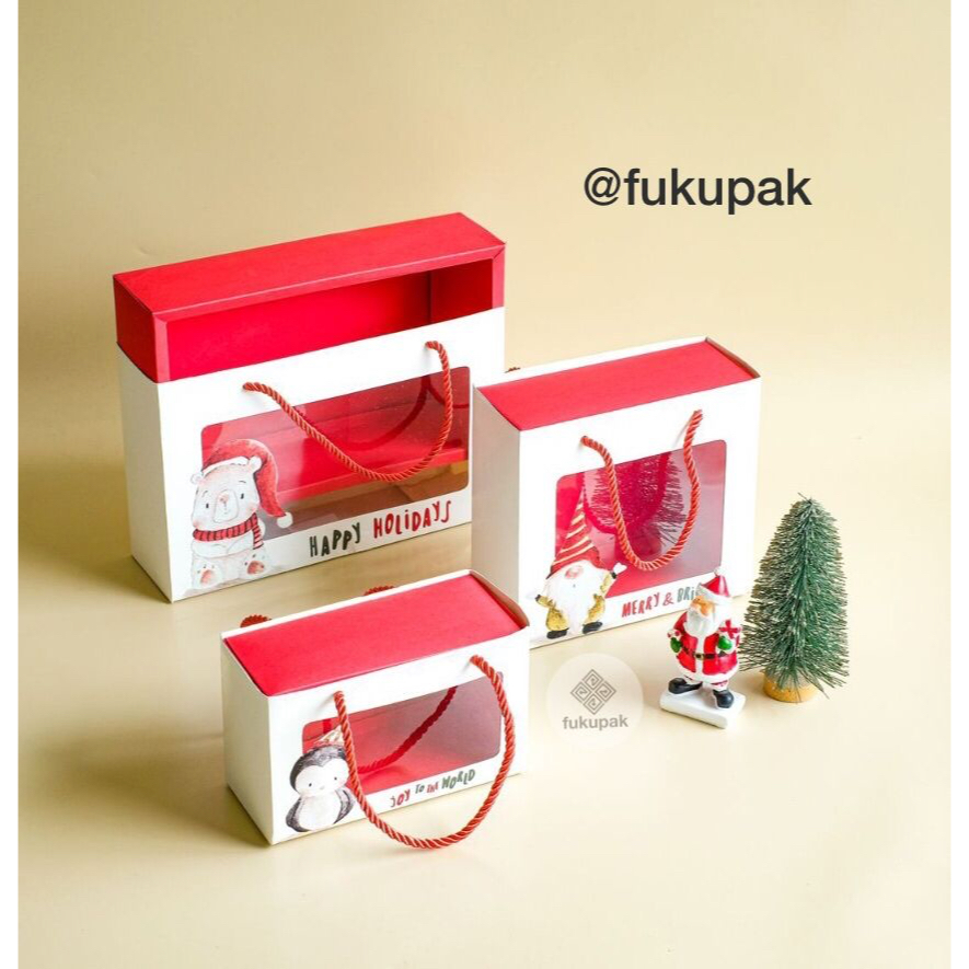 Jual Kotak Tas Sliding (10 pcs) Gift Box untuk 1, 2 dan 3 toples ...