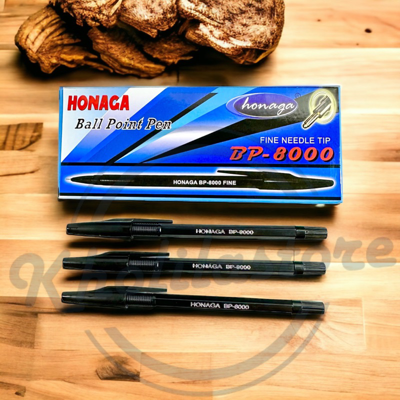 Jual Pulpen Honaga BP-8000 isi 12 pcs | Shopee Indonesia