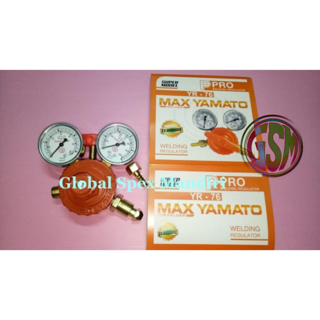 Jual REGULATOR WELDING PROPANE LAS LPG YR-76 ELPIJI MAX YAMATO YR 76 | Shopee Indonesia