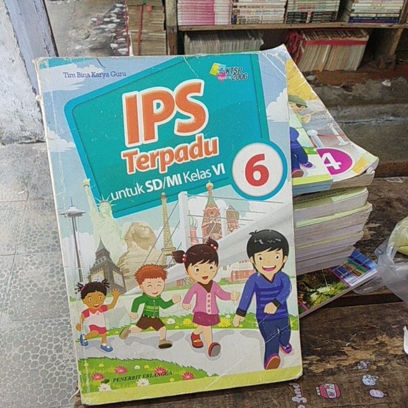 Jual buku ips terpadu kelas 6 ktsp2006 erlangga | Shopee Indonesia