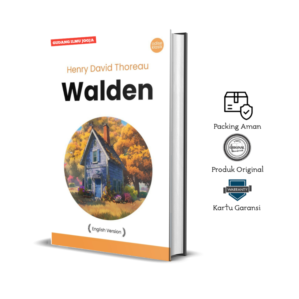 Jual Walden (English Version) - Henry David Thoreau (Original) | Shopee ...