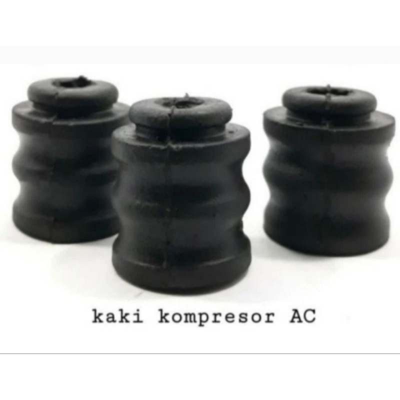 Jual KARET KAKI COMPRESOR / KARET KOMPRESOR AC 1PK | Shopee Indonesia