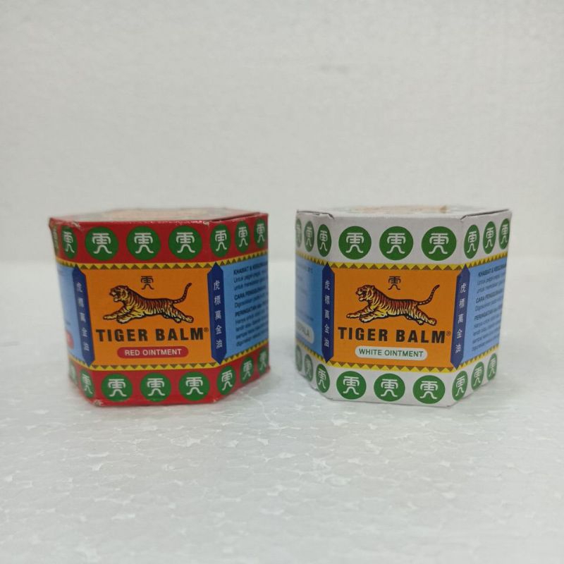Jual Tiger Balm, Balsem macan merah dan Balsem macan putih | Shopee ...