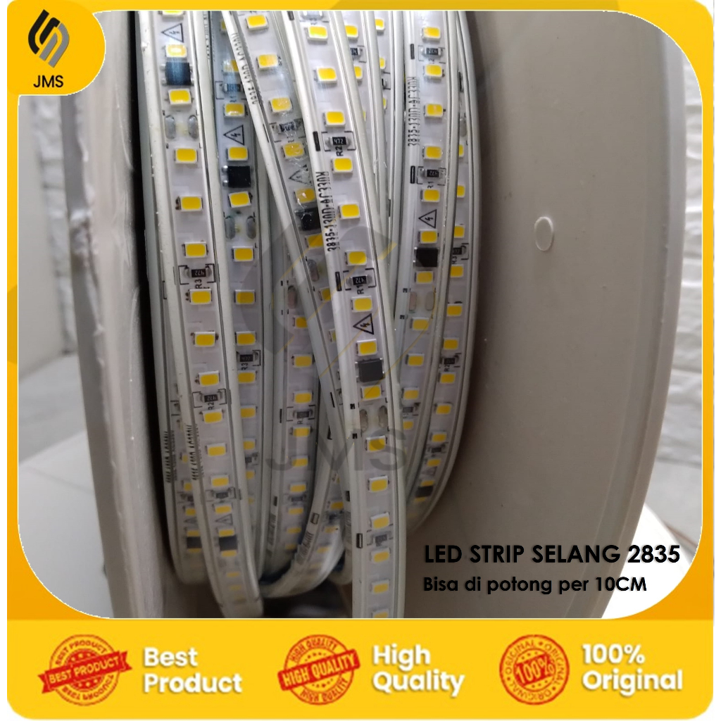 Jual Lampu Led Strip Selang 2835 LED SELANG Outdoor 120L 120 Lampu IP65 ...