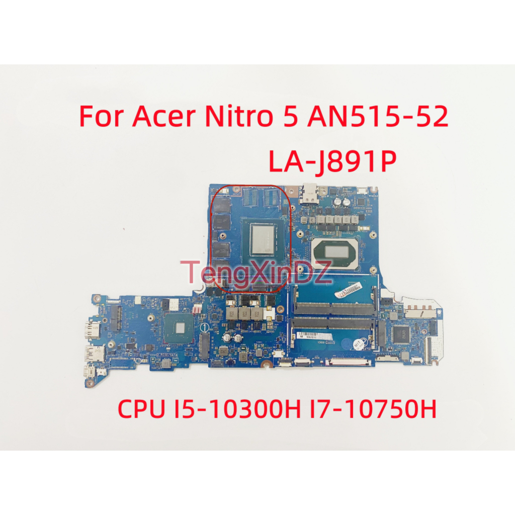 Jual Mainboard Acer Nitro 5 AN515-52 Laptop Motherboard-Nama FH52M LA-J891P Meisn | Shopee Indonesia