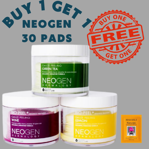 Jual Buy 1 Get 1 Neogen 30 Pads Eksfoliasi Wajah Mengurangi Beruntusan ...
