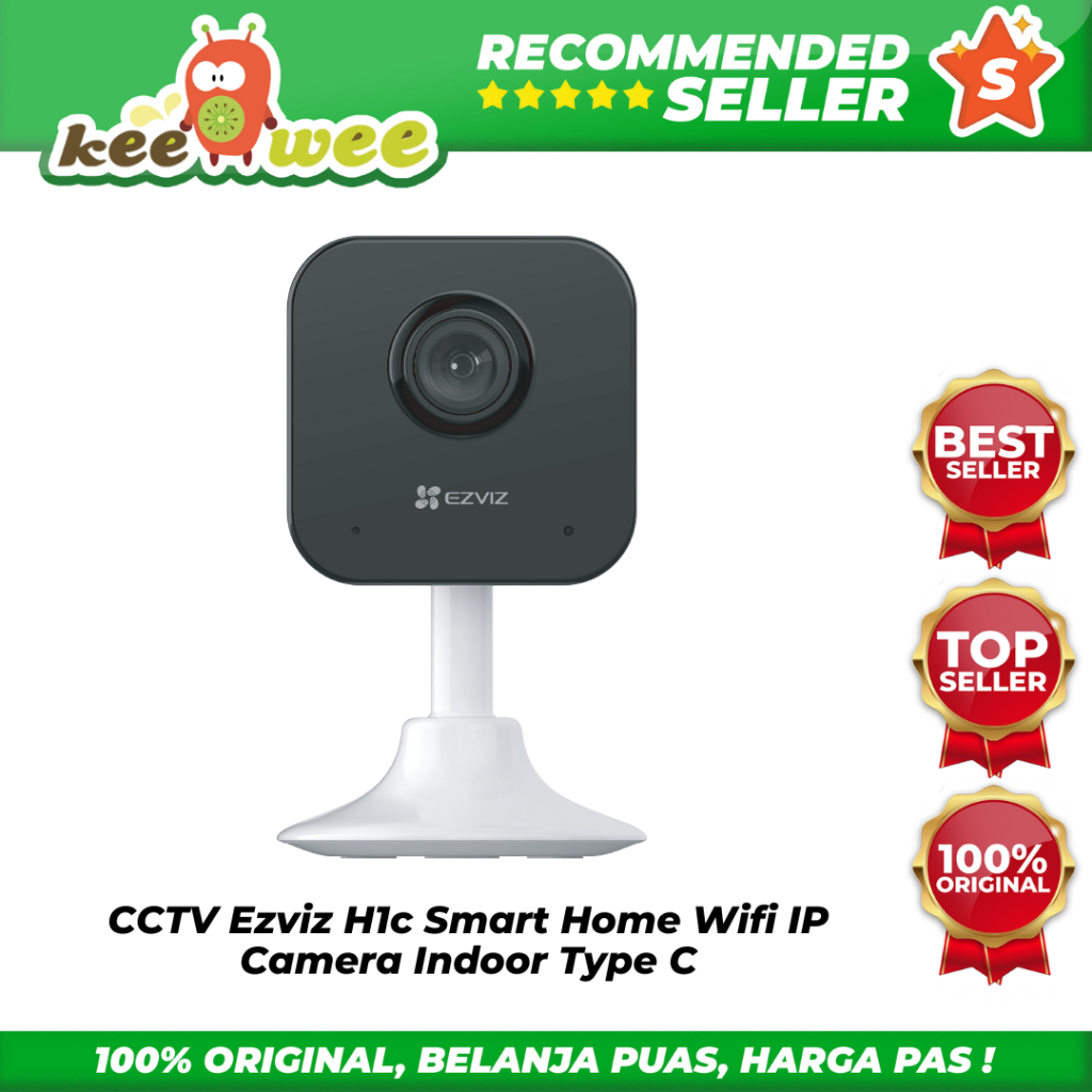 Jual CCTV Ezviz H1c Smart Home Wifi IP Camera Indoor Type C | Shopee ...