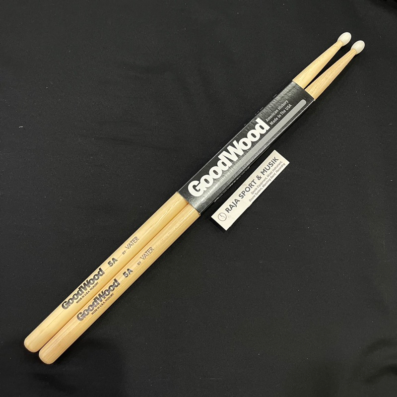 Jual STICK DRUM GOODWOOD NYLON TIP 5A ORIGINAL DRUM STICK 5A | Shopee ...