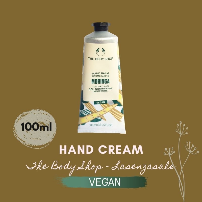 Jual TBS The Body Shop Original - Moringa Hand Cream 100 ml (Vegan ...
