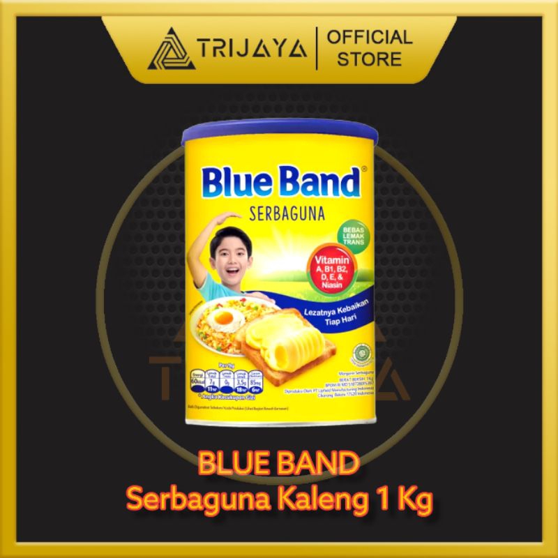 Jual BLUE BAND / BLUEBAND SERBAGUNA MARGARIN MASAK KALENG 1 KG / 1KG ...