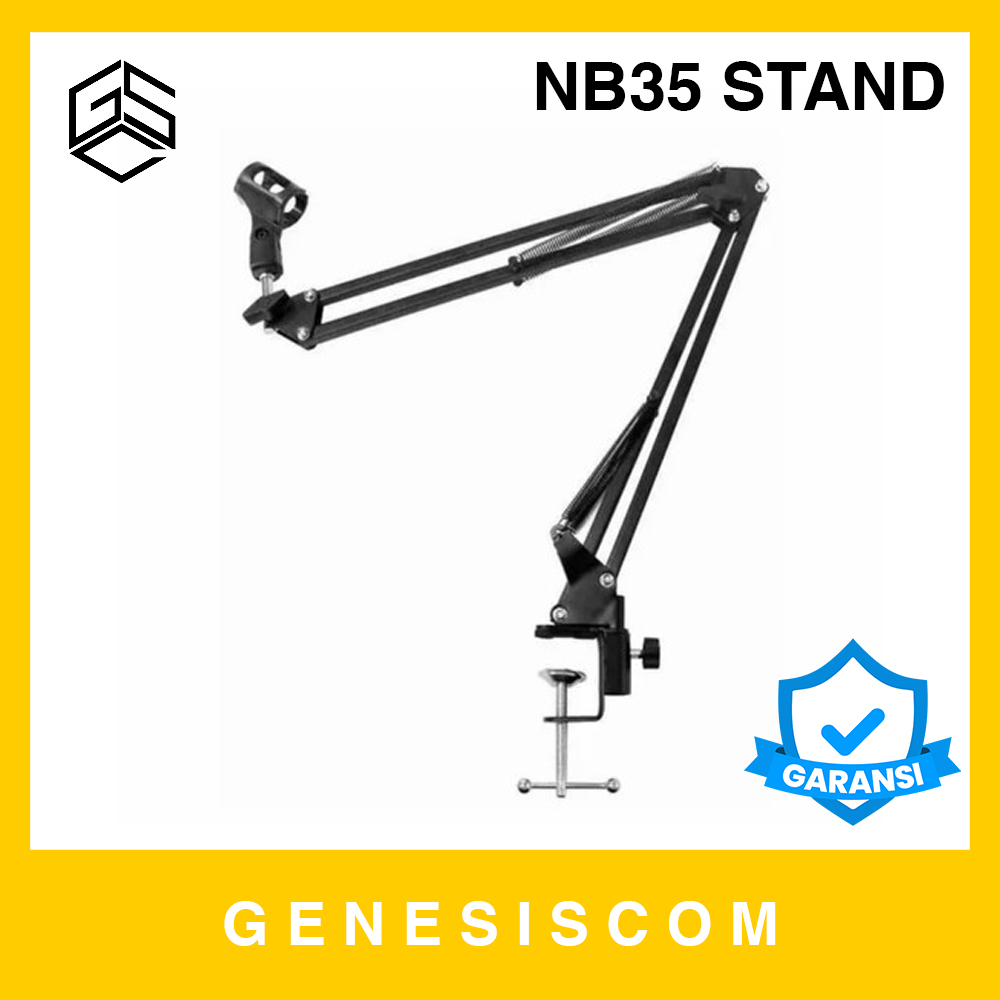 Jual Mic Stand Microphone TAFFWARE NB35 TaffStudio Clamp Table Studio ...