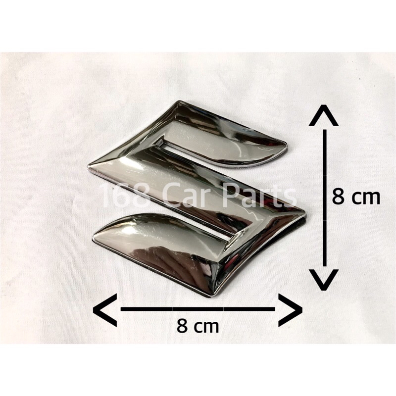 Jual Logo Emblem Mobil Suzuki Chrome 8 CM x 8 CM | Shopee Indonesia