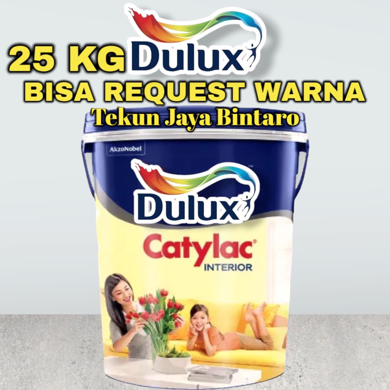 Jual DULUX CATYLAC INTERIOR CAT TEMBOK 25 KG PAIL TINTING MIXING KHUSUS ...