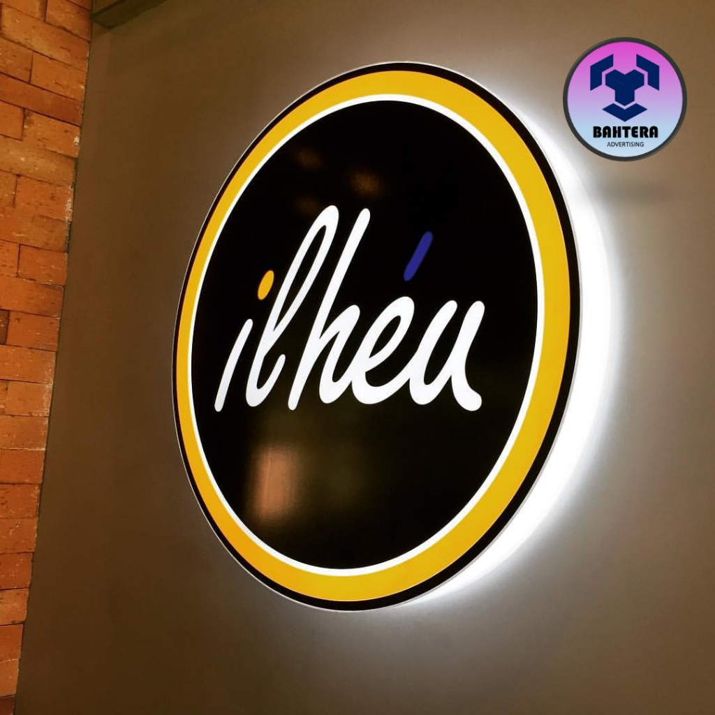 Jual NEON BOX BULAT 50 CM 70 CM 1 METER CUSTOM OUTDOOR INDOOR AKRILIK ...