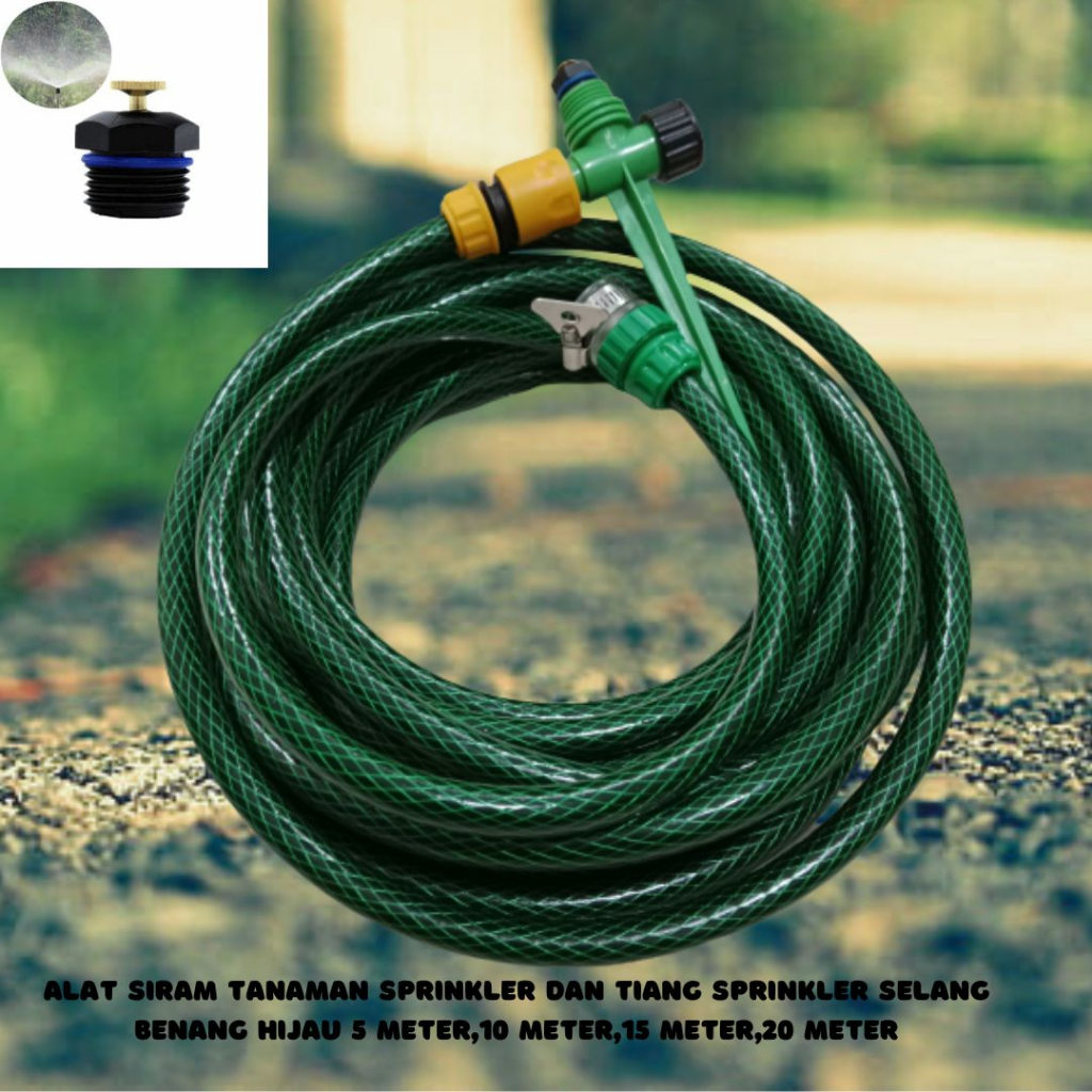 Jual SET SELANG AIR BENANG UNTUK SIRAM TANAMAN KEBUN PERTANIAN ...