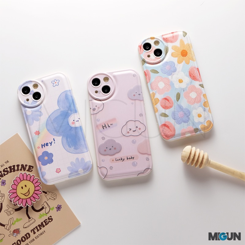 Jual New! Fluffy Circle Case - Softcase Fullcover For iPhone X XS XR ...