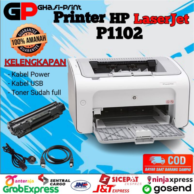 Jual PRINTER HP LASERJET P1102W dan P1102 siap pakai | Shopee Indonesia