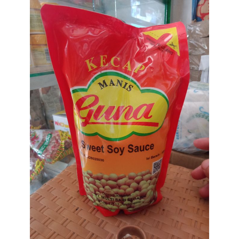 Jual Kecap Manis Merk Guna 520 ML | Shopee Indonesia