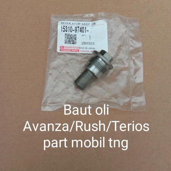 Jual Baut Pressure Regulator Oil Avanza Rush Xenia Gran Max Original ...