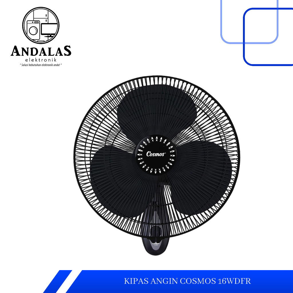 Jual Kipas Angin Dinding/Wall Fan Cosmos 16 Inch With Remote 16 WFGR ...