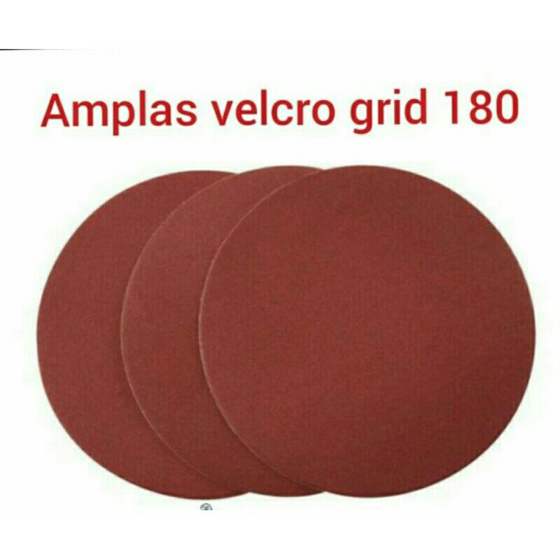 Jual amplas velcro 4 inch grid 180 Kertas amplas bulat tempel amplas ...