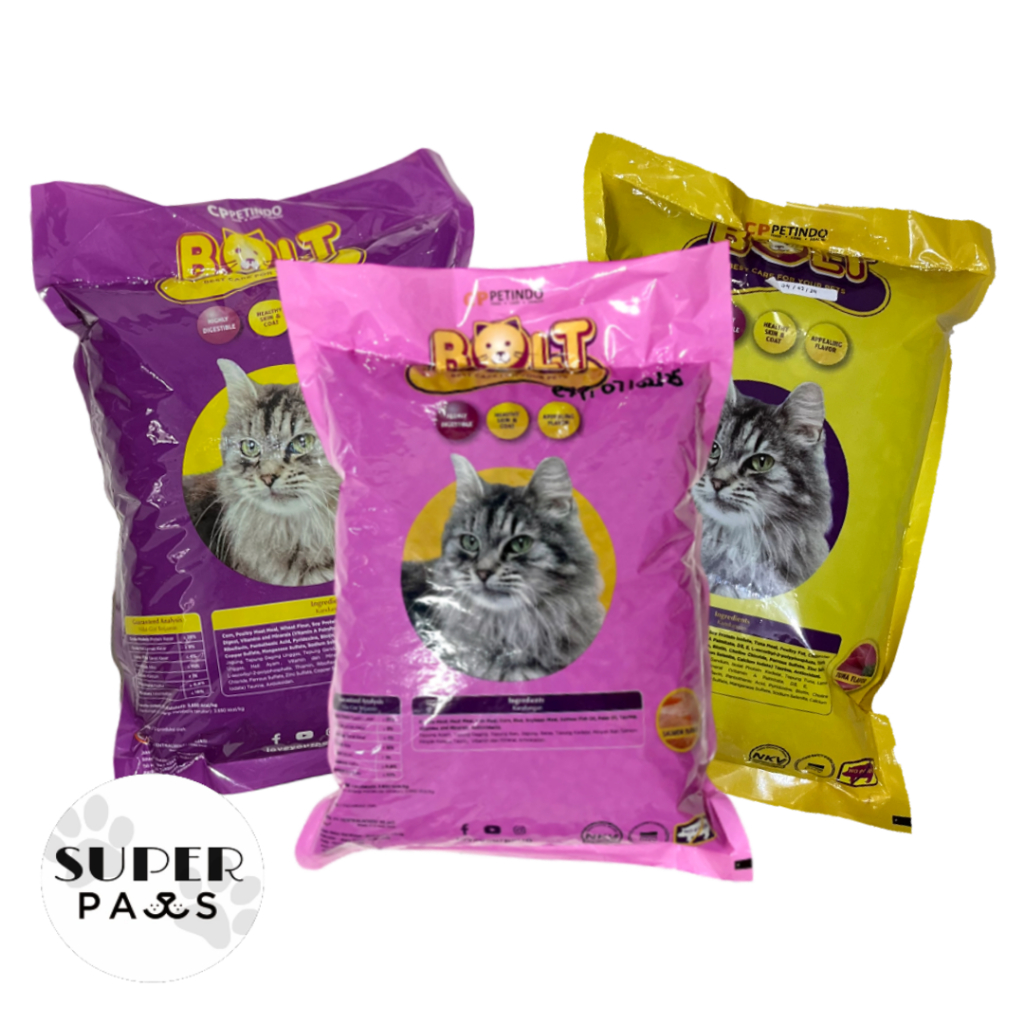 Jual Bolt Makanan Kucing 800 gr / Bolt 1 kg | Shopee Indonesia