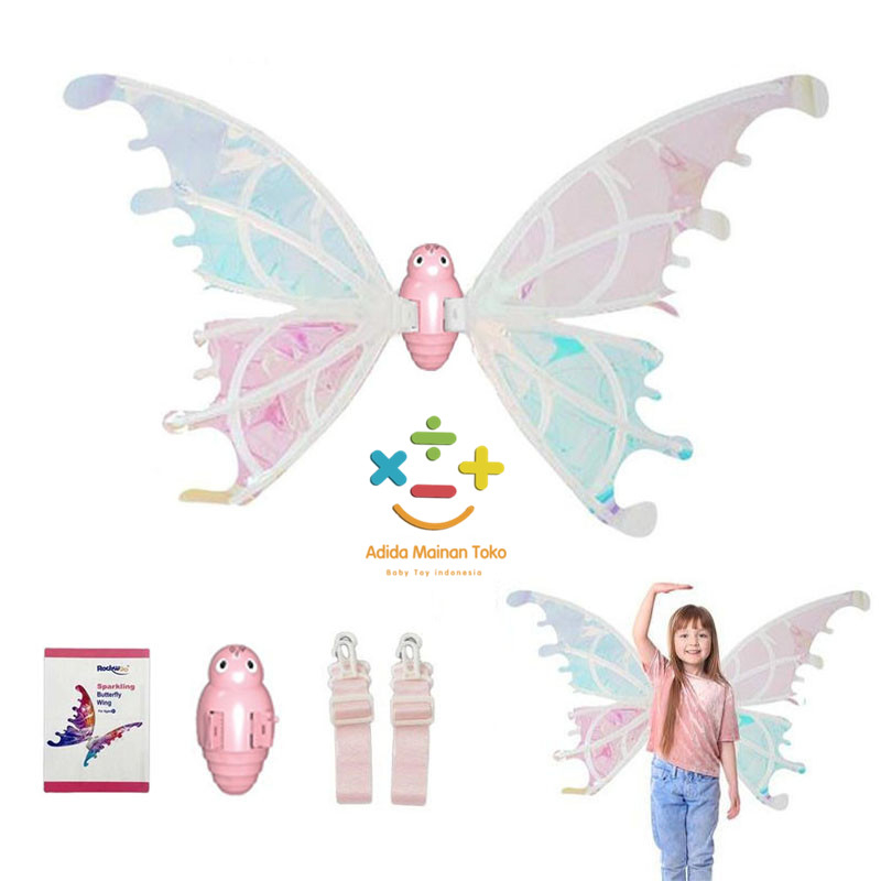 Jual Adida Toys Kupu-Kupu Gantung Belakang Anak Sayap Mainan Sayap ...
