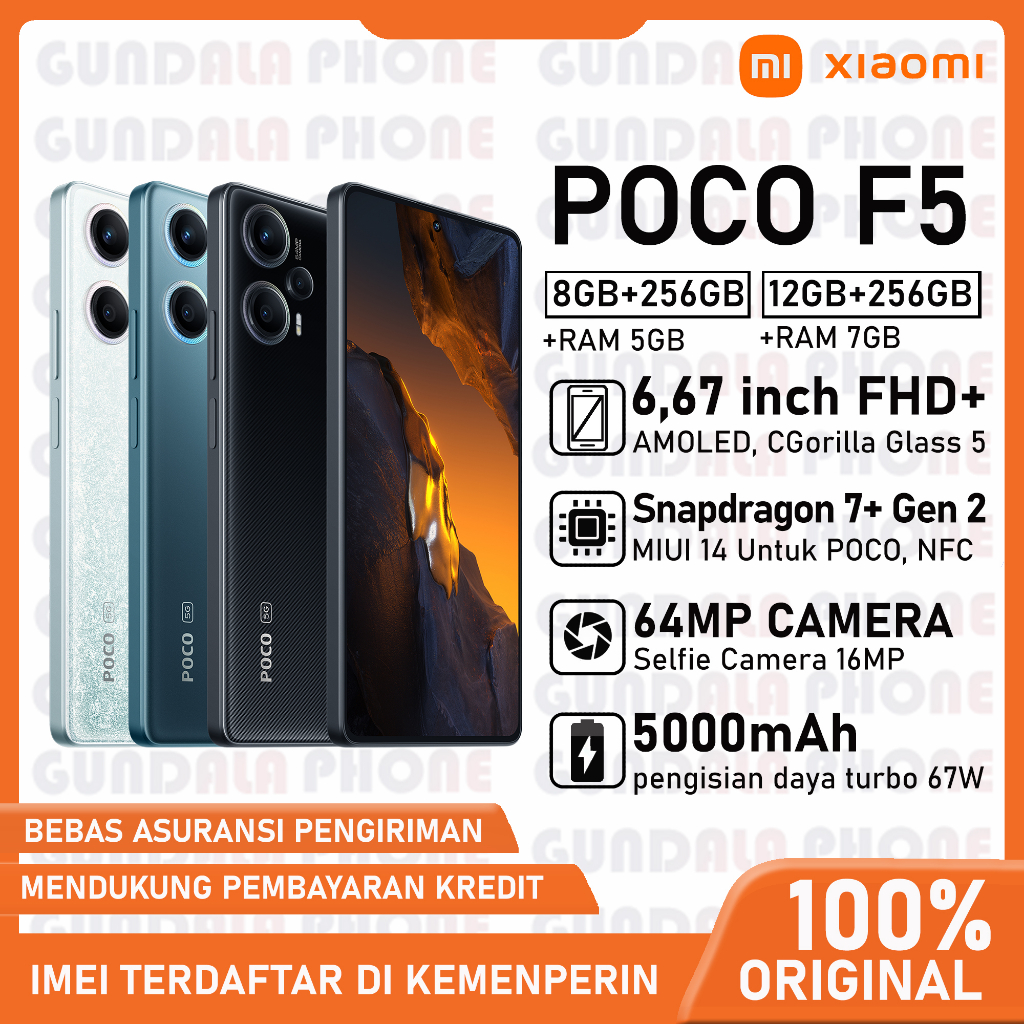 Jual Xiaomi POCO F5 5G - Garansi resmi | Shopee Indonesia