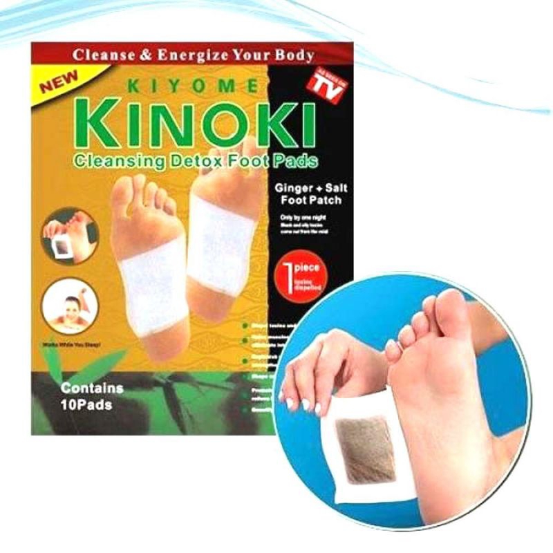 Jual KINOKI GOLD KEMASAN PLASTIK SEAL / KINOKI KUNING PENYERAP RACUN ...