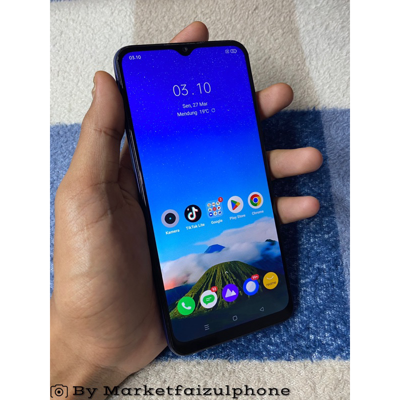 Jual REALME C15 4/64 4G LTE HANDPHONE ANDROID SECOND MURAH | Shopee ...
