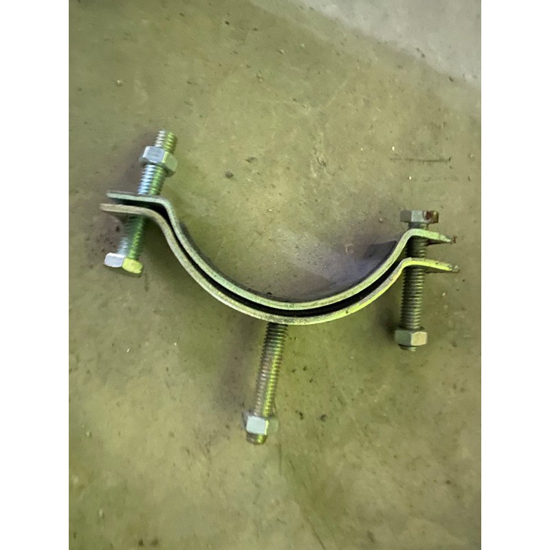 Jual Clamp Round 4 inch Tiang Listrik / Tiang Internet | Shopee Indonesia