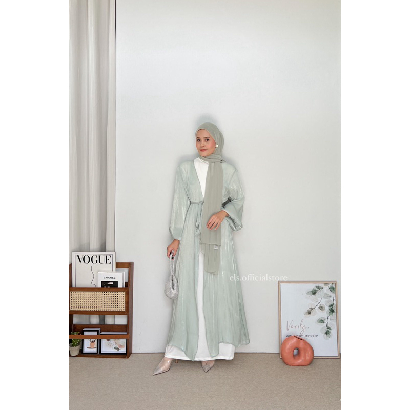 Jual Kinara Outer Shimmer Premium banyak warna ready stock-Outer ...