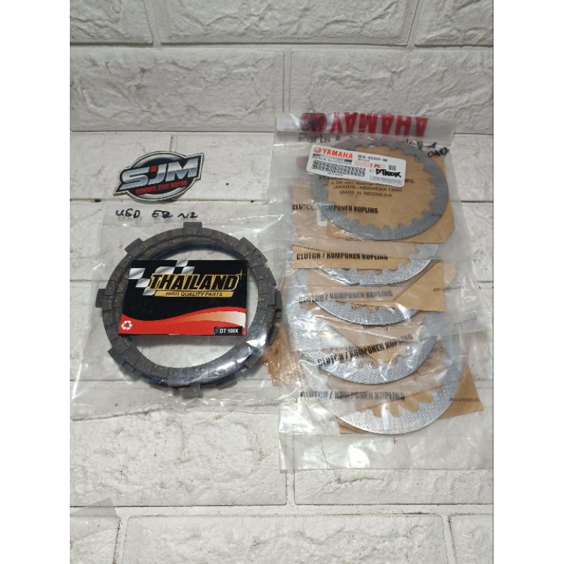 Jual Plat Besi Gesek Dan Kampas Kopling Yamaha Dt100 Dt 100x Dt100x SET HIGH QUALITY | Shopee ...