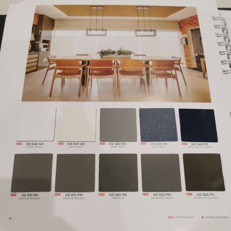 Jual HPL homega motif solid polos tipe HZ- AD PD AM AG PM | Shopee ...