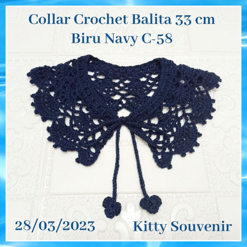 Jual COLLAR CROCHET ANAK ANAK , COLLAR CROCHET - KERAH RAJUT, SYAL ...