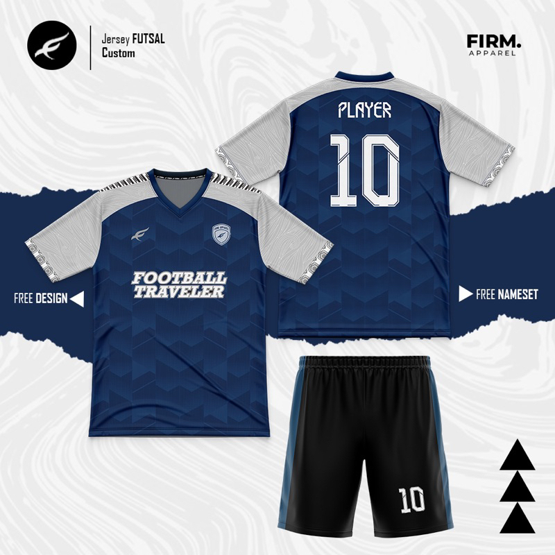 Jual Custom jersey futsal {BISA SATUAN } BAJU JERSEY FUTSAL ...