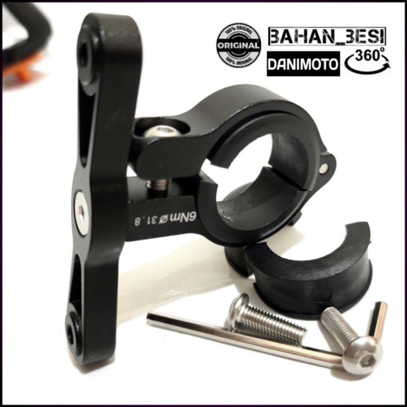 Jual HOLDER HP BAHAN BESI ALLOY MOTOR PCX ADV BEAT SCOOPY GENIO XRIDE ...