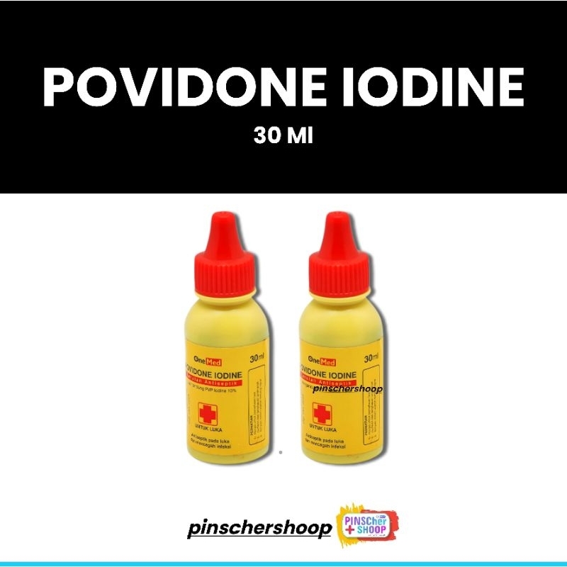 Jual Povidone Iodine 30 Ml Obat Merah Antiseptik Luka | Shopee Indonesia