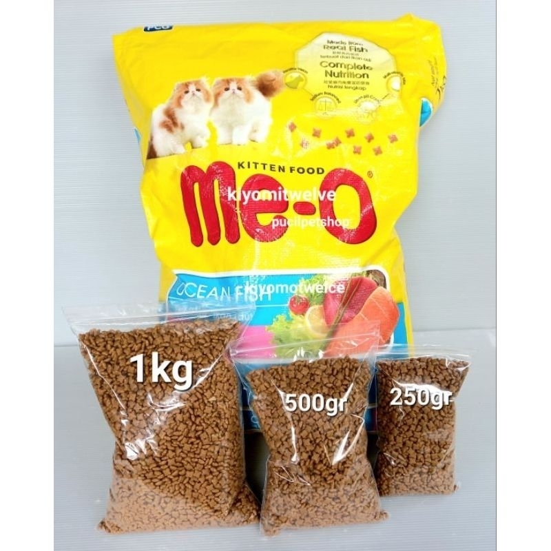Jual Meo Kitten Ocean Fish 500gr Makanan Anak Kucing Meo Dryfood Meo ...
