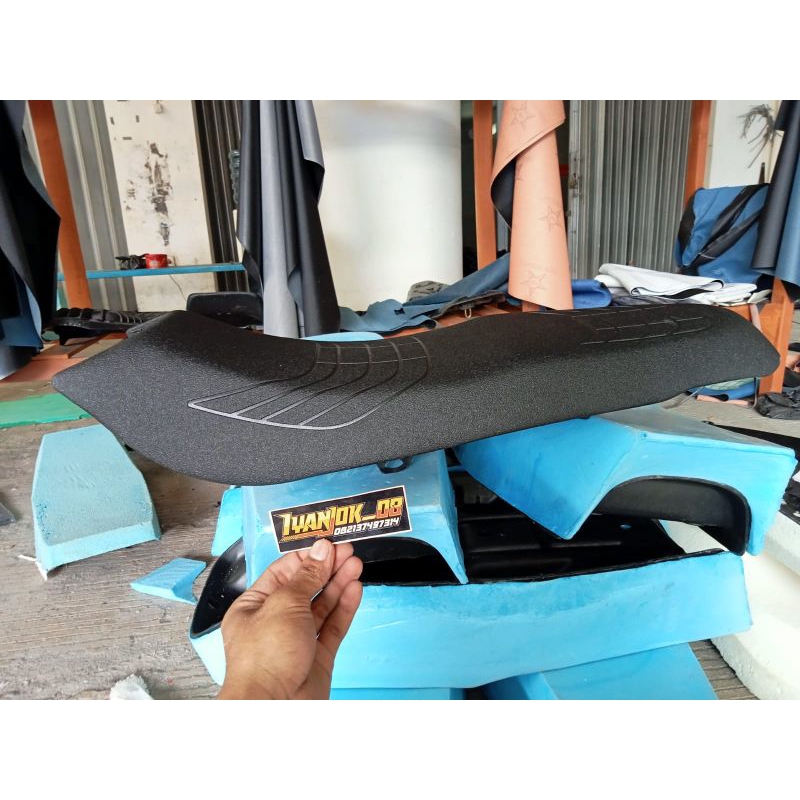Jual jok mp primus-megapro primus double seat kukit pres amplas- jok ...