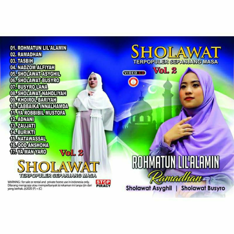 Jual VCD MUSIK LAGU SHALAWAT SEPANJANG MASA TERBARU | Shopee Indonesia