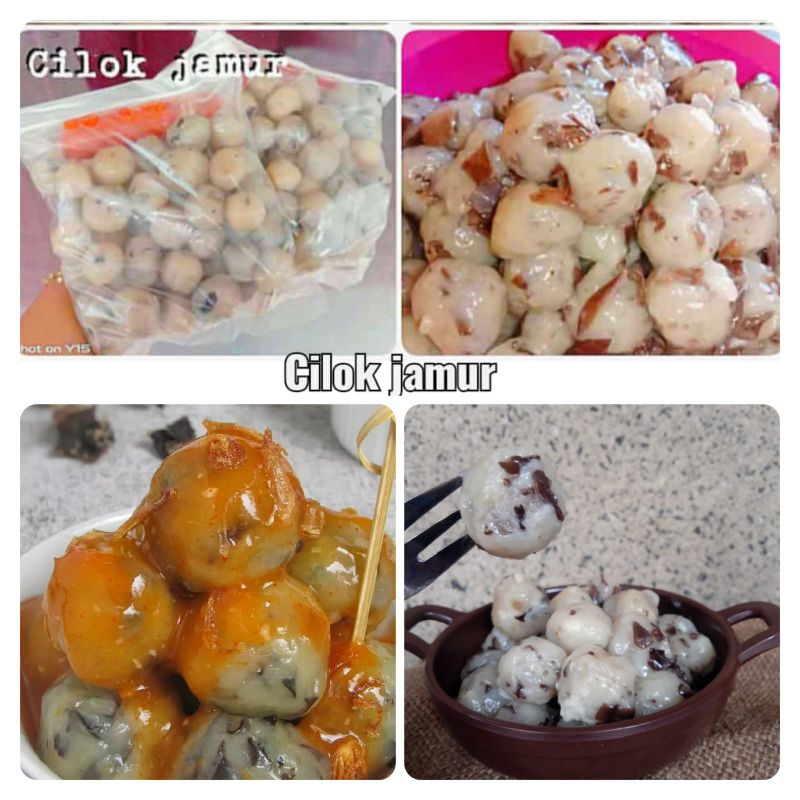 Jual Cilok gajih tetelan ayam suir jamur isi 50 cilok telur puyuh isi ...