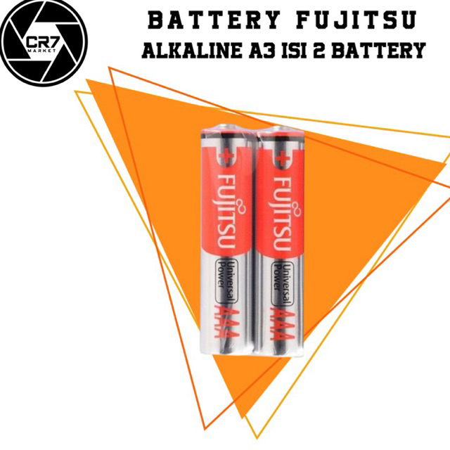 Jual Battery Alkaline A3 Fujitsu isi 2 Battery | Shopee Indonesia