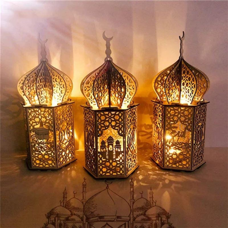 Jual LAMPU LENTERA RAMADHAN EID MUBARAK DEKORASI PERNAK PERNIK HARI ...