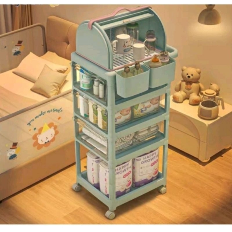 Jual DEFECT Rak Organizer Multifungsi Laci Acrylic Bening Transparan ...