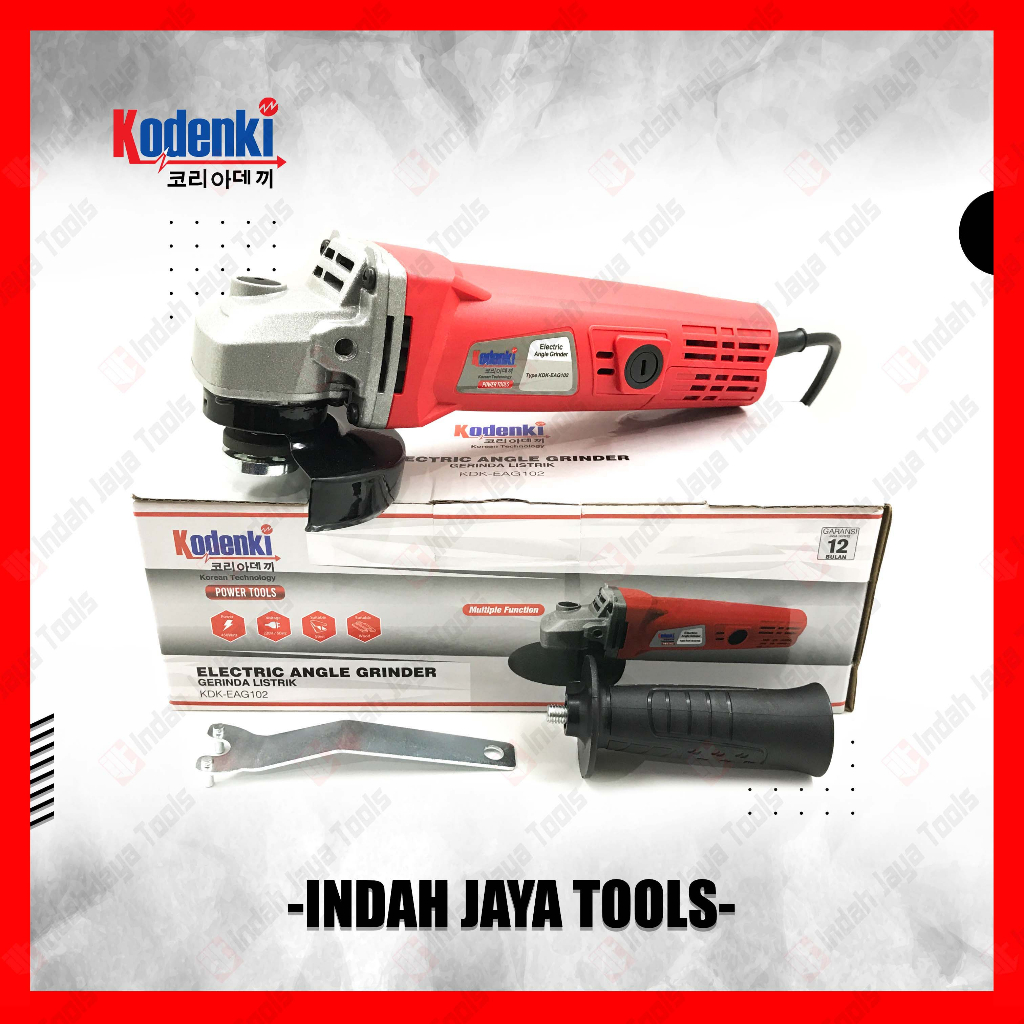 Jual KODENKI EAG102 Mesin Gerinda Tangan 4 Inch Gurinda Angle Disc ...