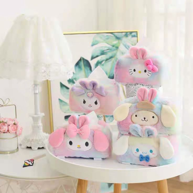 Jual TEMPAT TISU COVER TISSUE CINNAMOROLL MELODY KUROMI POMPOMPURIN ...